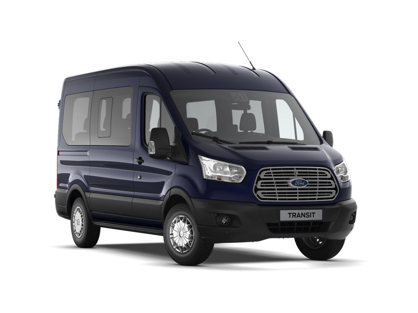 Ford Transit Minibus at Busseys Transit Centre Norwich