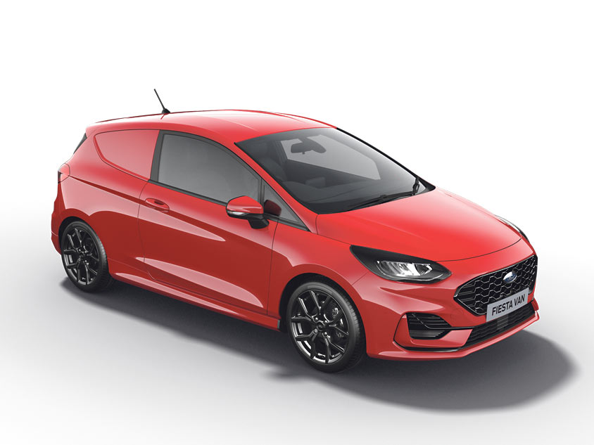 Ford Fiesta Van 1.0 Ecoboost MHEV Sport Van - 54160 - Busseys New Ford ...