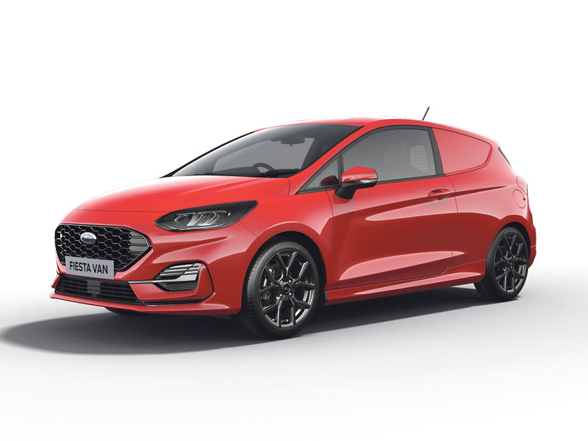 Ford Fiesta Van 1.0 Ecoboost MHEV Sport Van - 54160 - Busseys New Ford ...