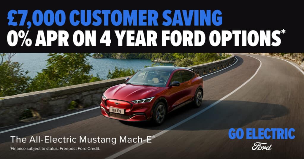 Ford Mustang Mach-E Range | New Ford Cars | Busseys