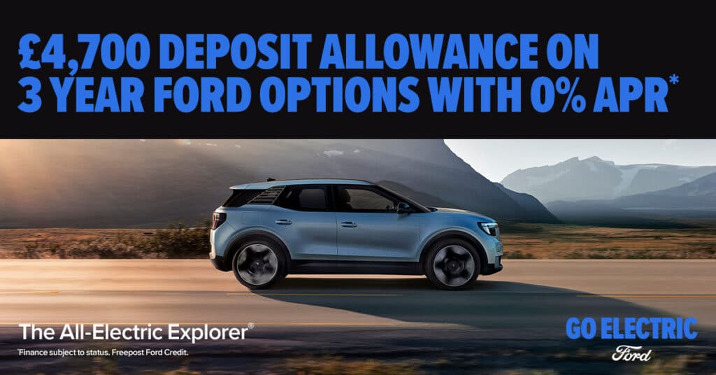 New All-Electric Ford Explorer | New Ford Cars | Norfolk | Busseys